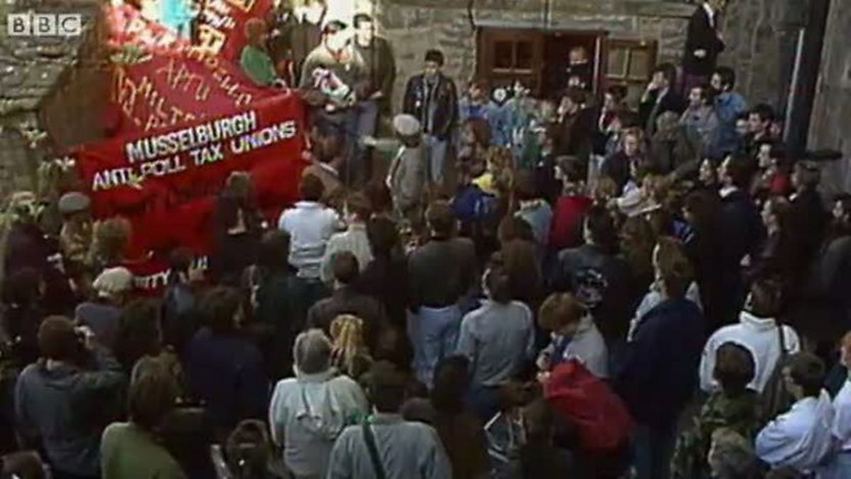 BBC One - Thatcher and the Scots, The Poll Tax is introduced in Scotland