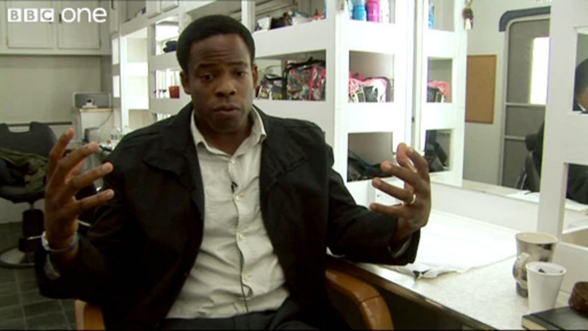 BBC HD - Paradox, Episode 5, Paradox - Interview with Chike Okonkwo (DC ...