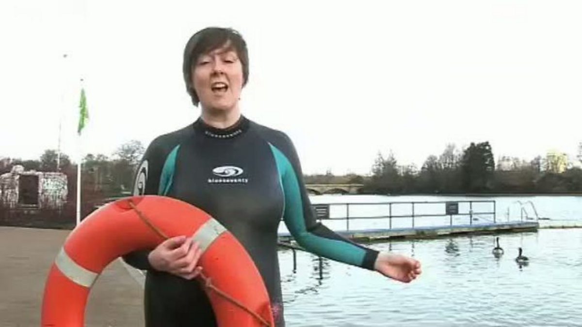 BBC One - Sport Relief, Shelagh Fogarty swims a Mile in the Serpentine