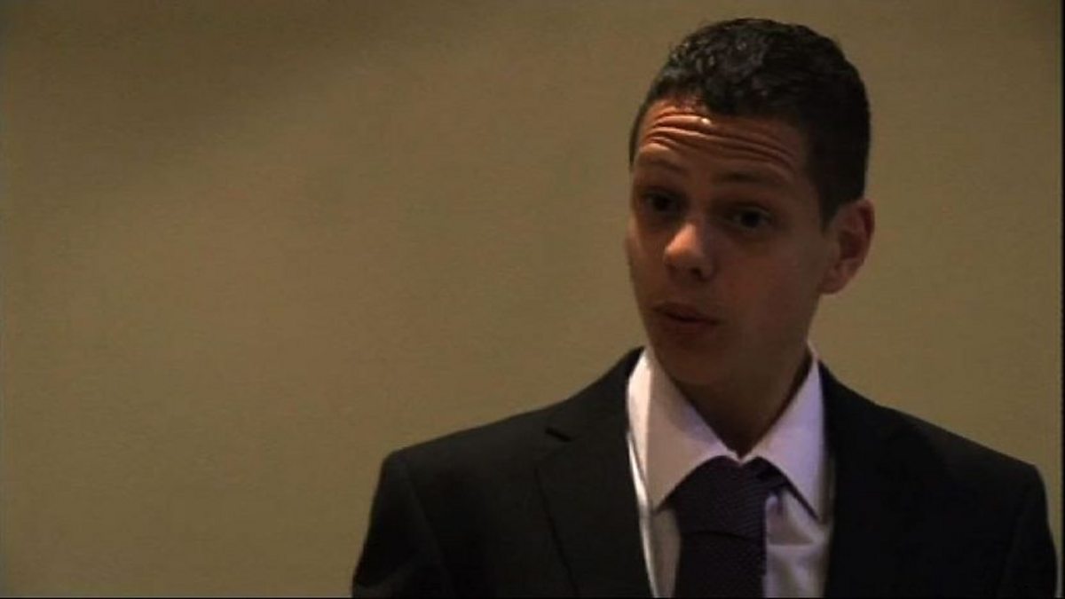 BBC One - Young Apprentice, Junior Apprentice, Adam Eliaz's audition