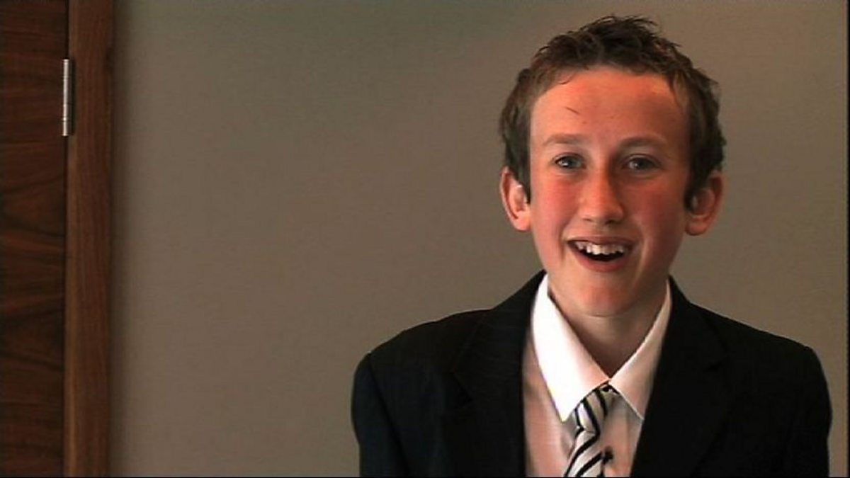 BBC One - Young Apprentice, Junior Apprentice, Rhys Rosser's audition