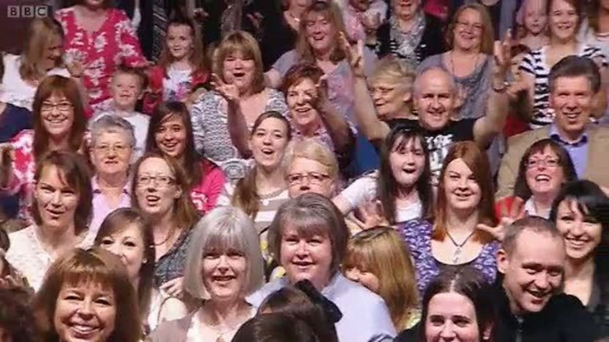 BBC One - Over the Rainbow, Show 9: Results, Warming Up