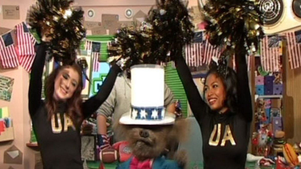 CBBC - Chris and Dodge, Dodge celebrates American Independence Day