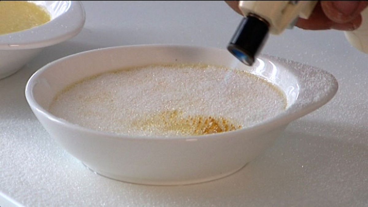 BBC - BBC Food, Techniques, Caramelising sugar with a blow torch