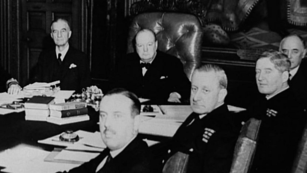 BBC Four - In The Footsteps of Churchill, His Finest Hour, Churchill's ...