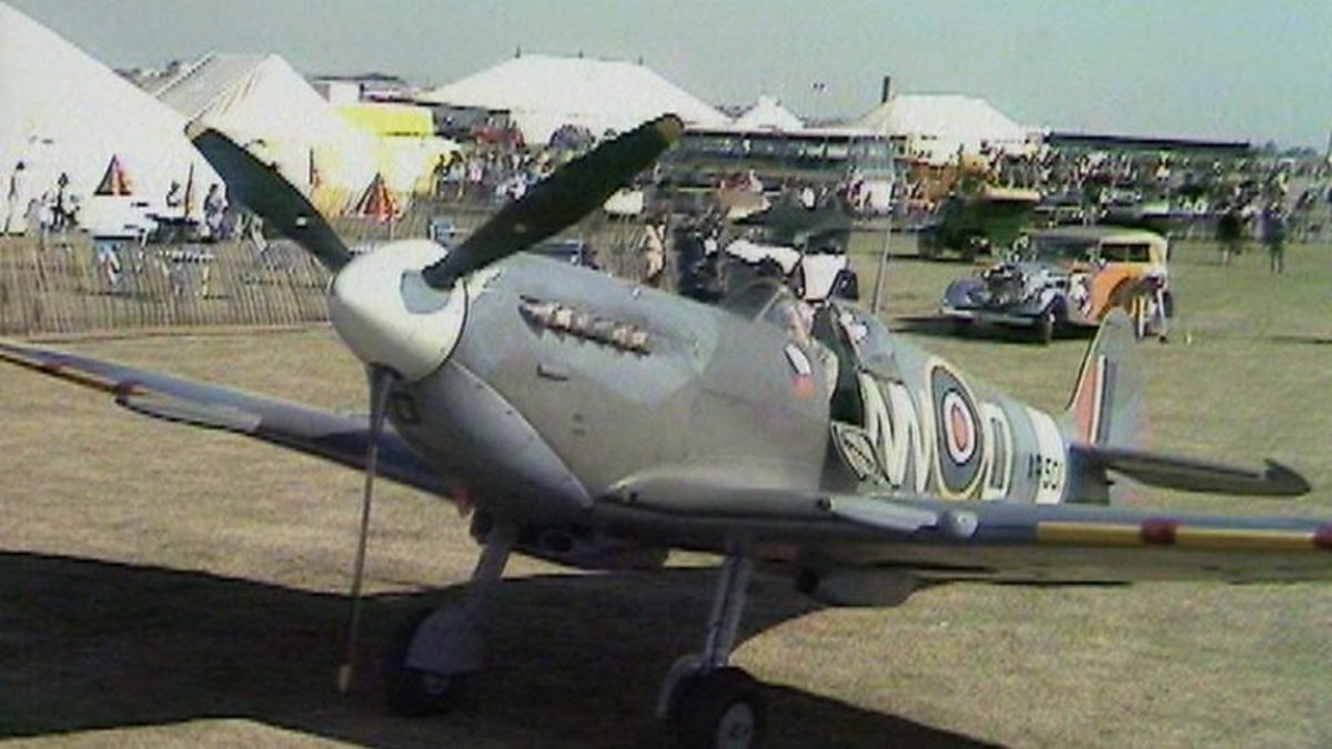 BBC Two - Rolls Royce, In the cockpit of a Spitfire