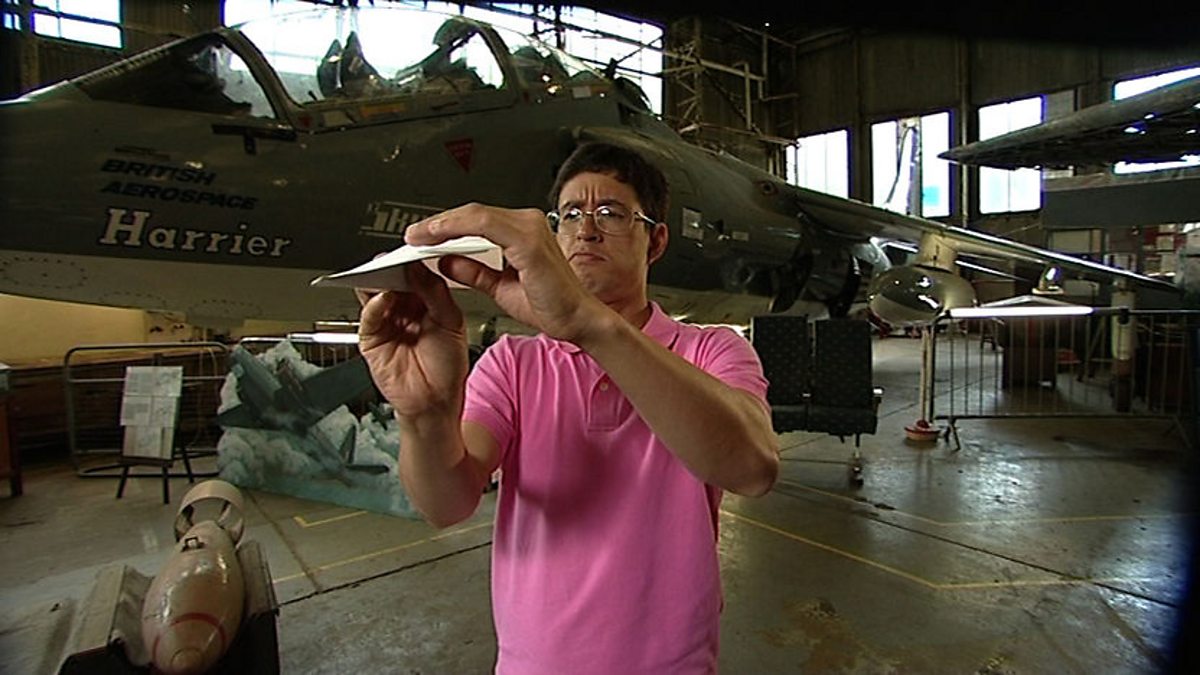 BBC One - Bang Goes the Theory, Why do some paper planes fly better ...
