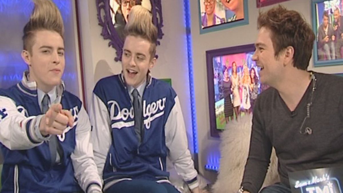 CBBC - Sam & Mark's TMi Friday, Jedward Interview