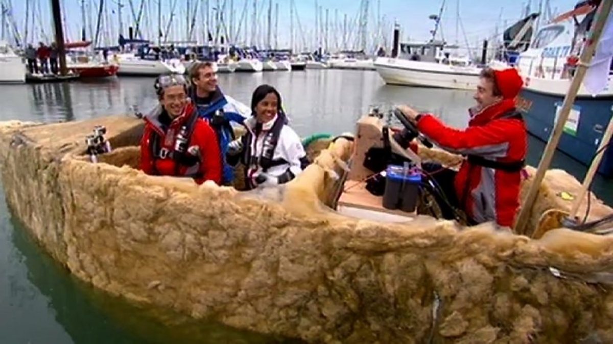 BBC One - Bang Goes the Theory, Series 3, Episode 6, Pykrete Boat Sets Sail