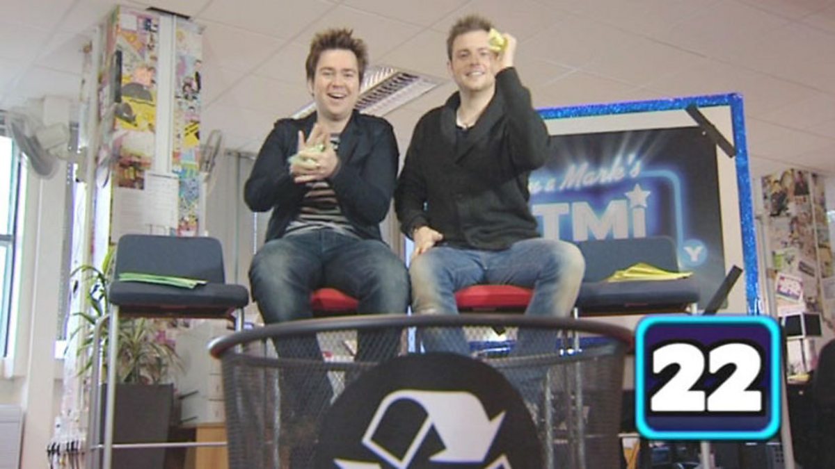 CBBC - Sam & Mark's TMi Friday, Recycling Scripts