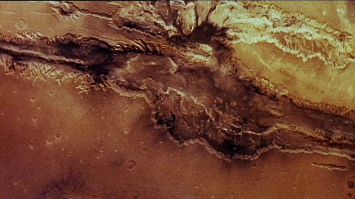 BBC Two - The Planets, Terra Firma, The First Glimpse of Mars at Close ...