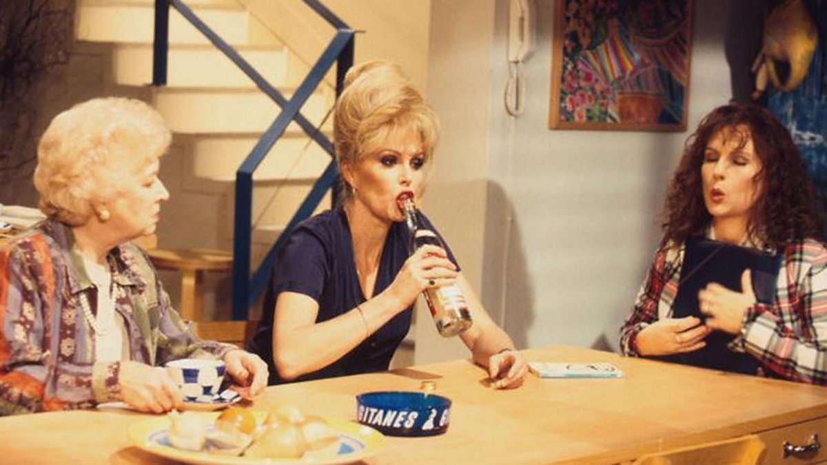 BBC One - Absolutely Fabulous, Series 2, Hospital, Jennifer, Joanna ...