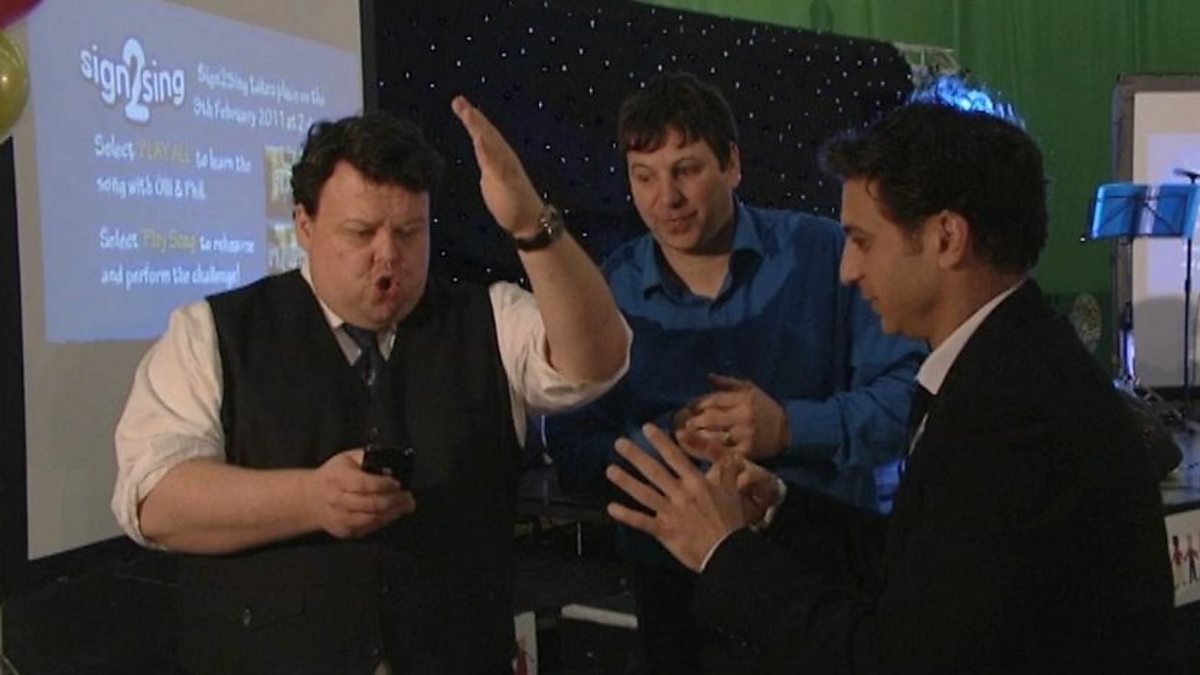 BBC Two - See Hear, Series 31, Episode 2, Fingerspelling Guinness World ...