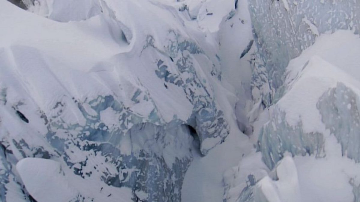 BBC Two - Earth: The Power of the Planet, Ice, Glaciers creak and groan