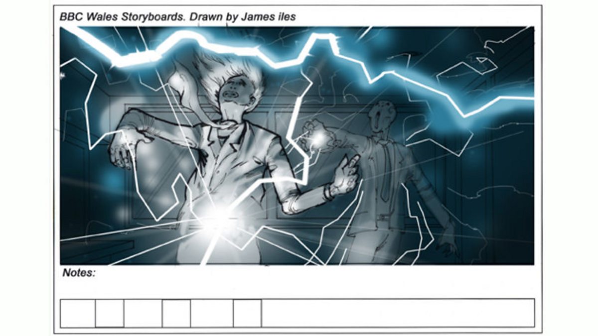 BBC One - Doctor Who (2005–2022), Series 6, Day of the Moon, Storyboard ...