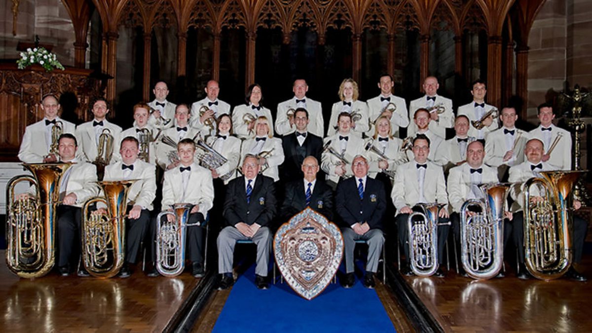 BBC Radio 5 Live - Tony Livesey, 09/06/2011, Leyland Brass Band perform ...