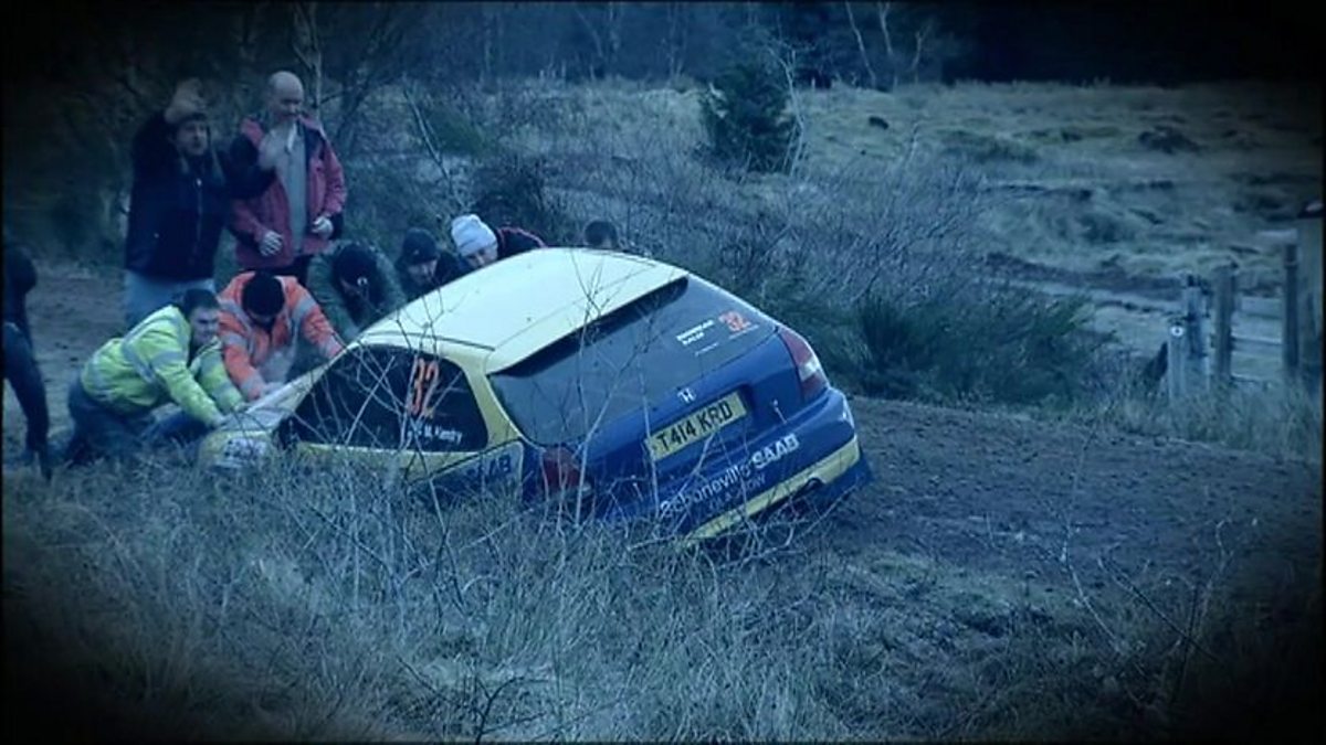 BBC Two - Scottish Rally Championship, 2011, 12/06/2011, Snowman ...