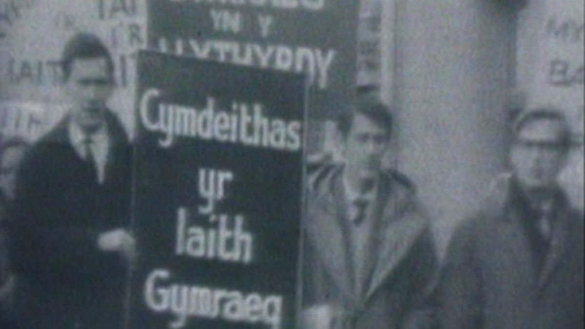 BBC One - The Sixties, Hunger Strike for Welsh Language protestors ...