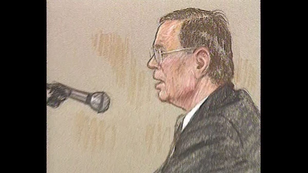 BBC News - BBC Six O'Clock News, 10/09/1991, Roger Maitland attends Sir ...