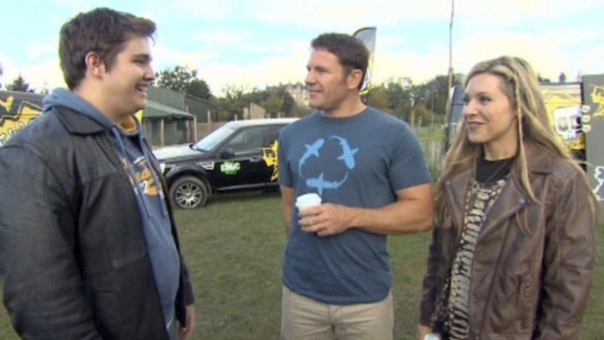 CBBC - Chris and Dodge, Behind the scenes of Live 'n' Deadly