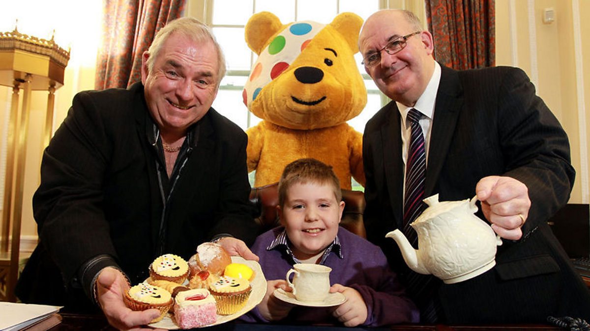 BBC Radio Ulster - Hugo Duncan, 15/11/2011, Hugo Duncan and Pudsey at ...