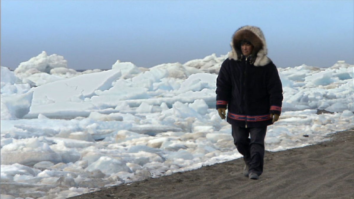 BBC One - Frozen Planet, On Thin Ice, Eskimo blanket toss