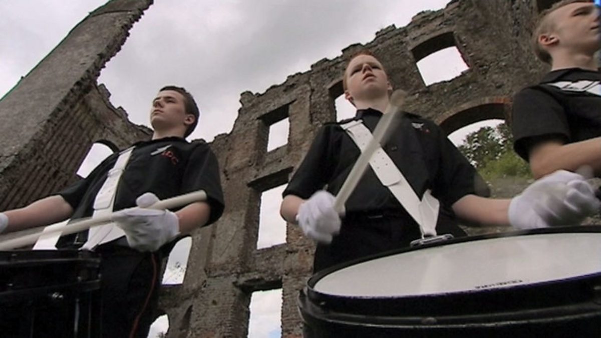 BBC Two - Santer, Series Two, Episode 3, The Lightning Drum Corps