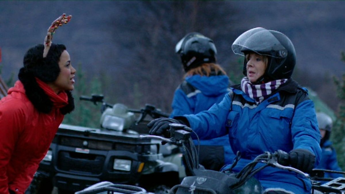 BBC One - Being Eileen, Lapland, Quad Biking