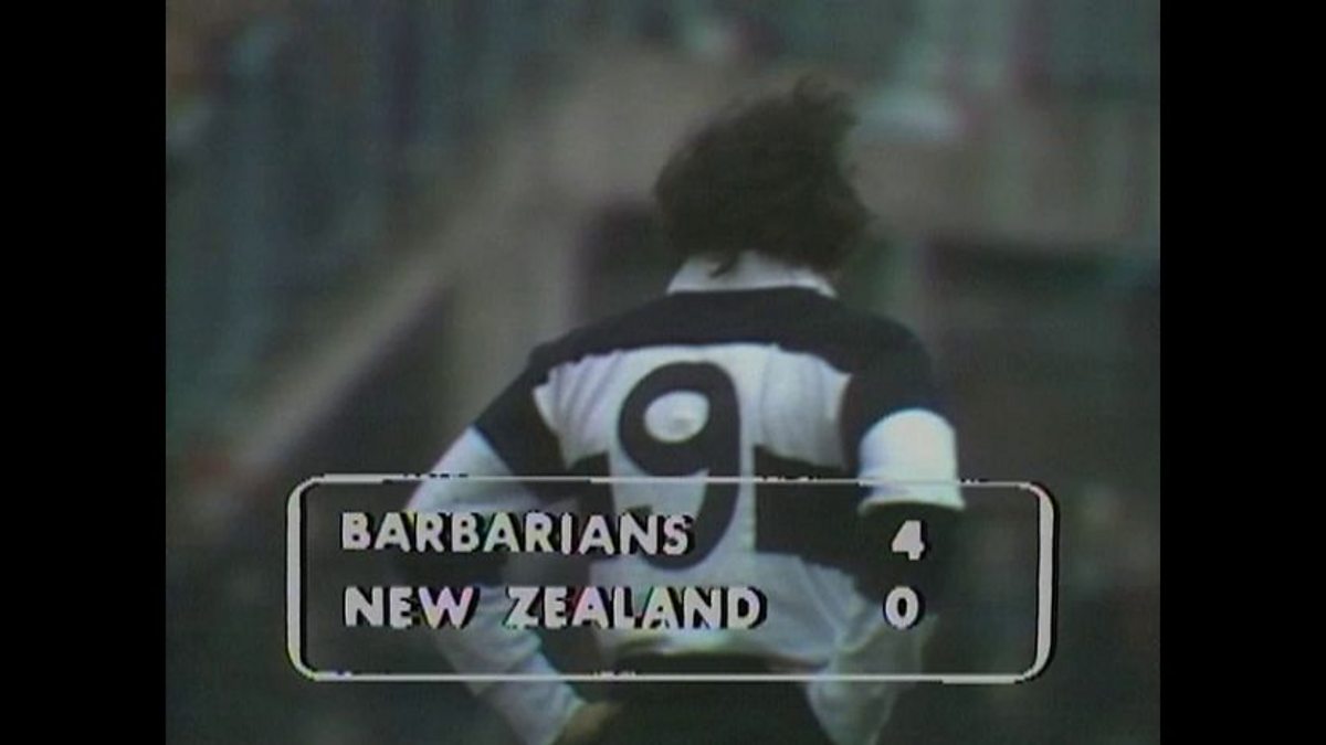 BBC - Rugby Union: clips, 'That try' - Gareth Edwards' 1973 Barbarians try