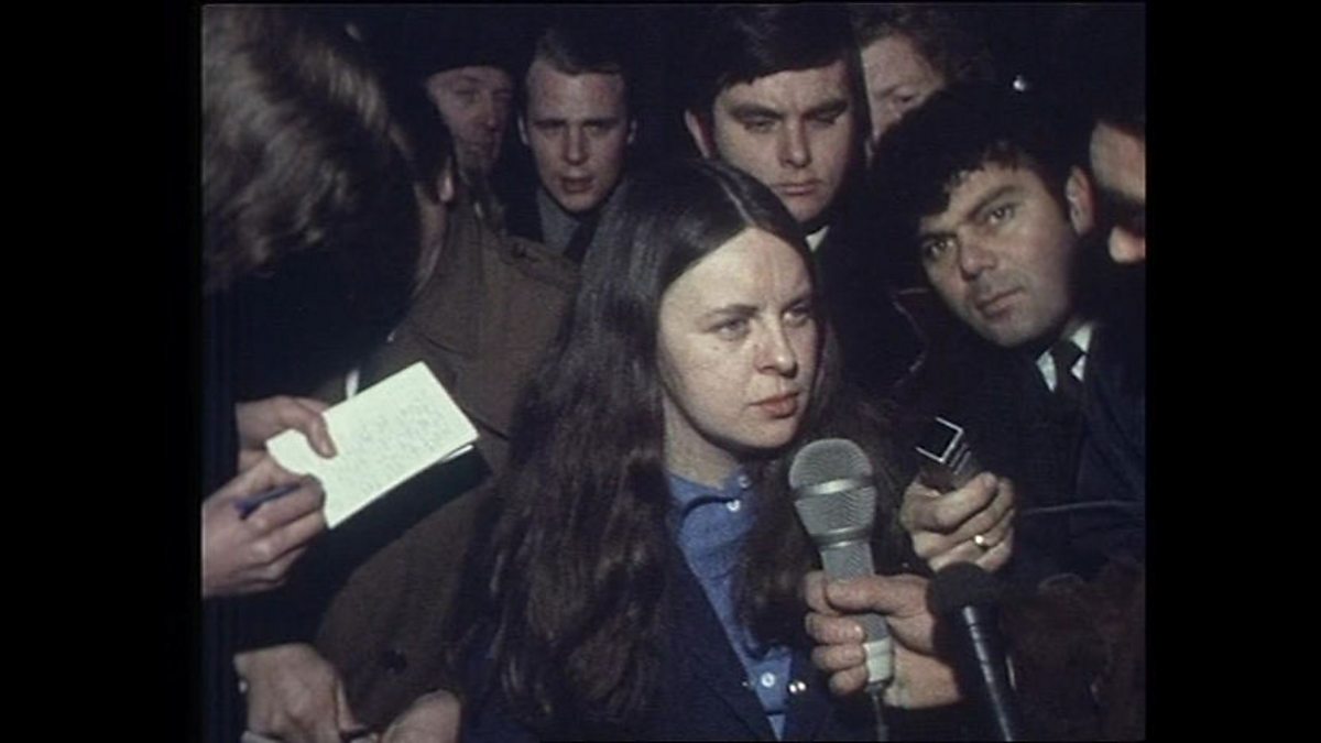 BBC One - 24 Hours, 31/01/1972, Bernadette Devlin attacks British Home ...