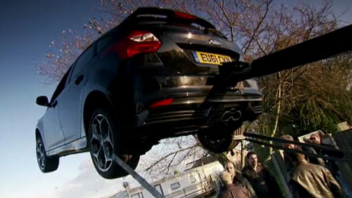 BBC One - Top Gear, Series 18, Episode 3, Richard Hammond's stunt