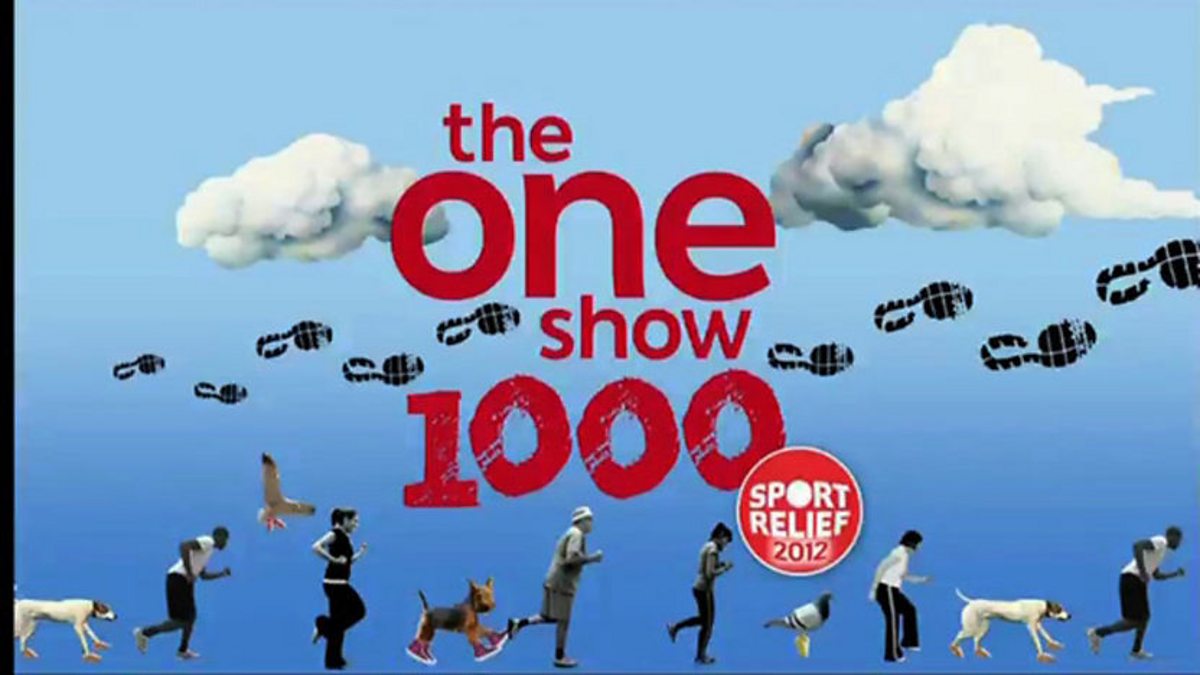 BBC One - Sport Relief, Enter the The One Show 1000