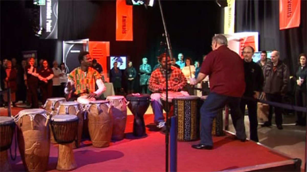 BBC Radio Ulster - Hugo Duncan, 07/03/2012, Drumming