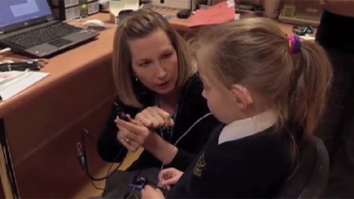 BBC One - Rita Simons: My Daughter, Deafness and Me, Maiya's Hearing Test