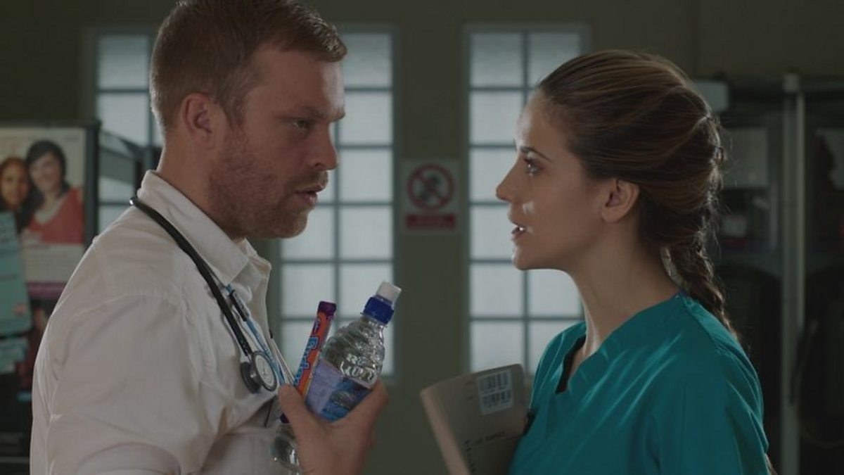 BBC One - Casualty, Series 26, Home Truths, Casualty Video Clip: Tension