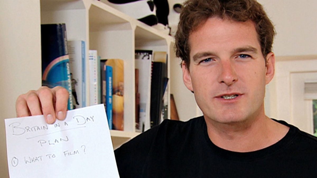 BBC Two - Britain in a Day, Dan Snow shows how to prepare your filming