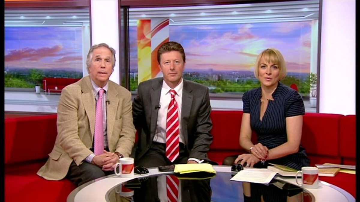BBC One - Breakfast, 14/06/2012, Happy days with the Fonz