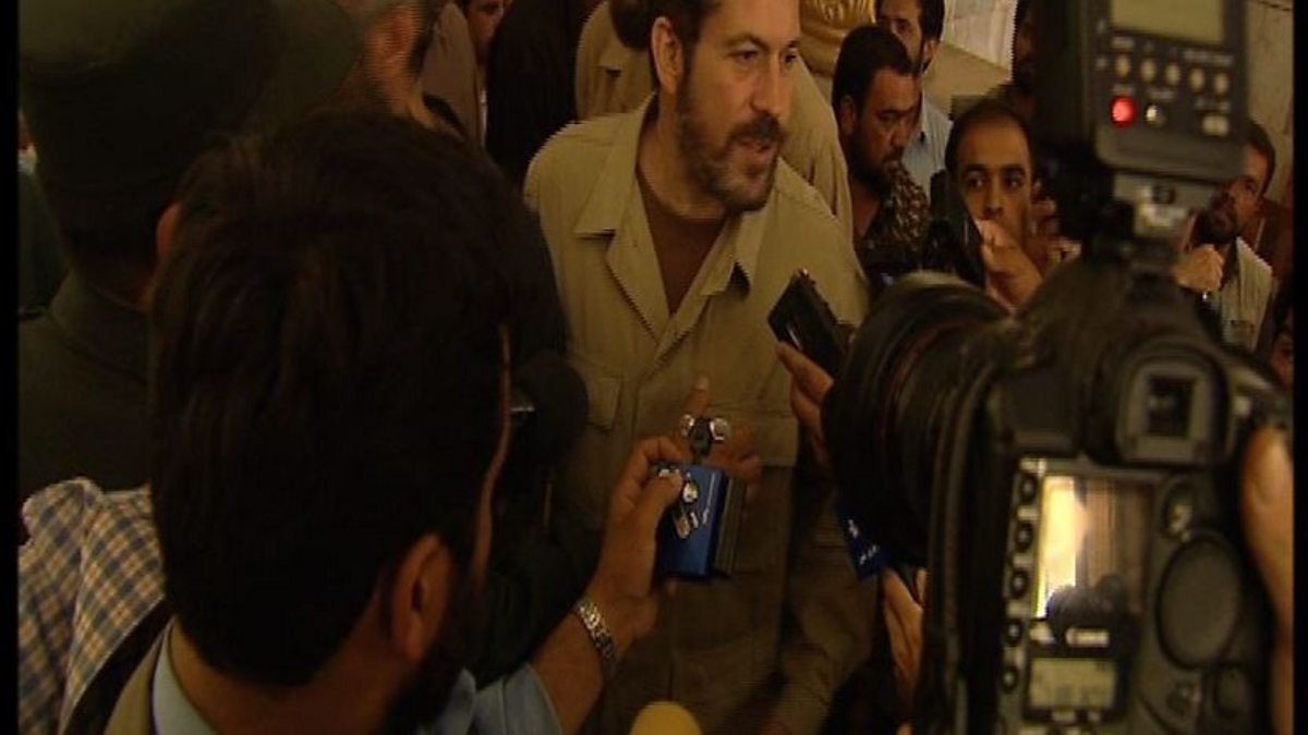 BBC - Adam Curtis, Jack Idema in court talking - BBC News Rushes