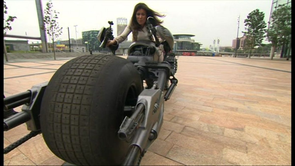 BBC One - Breakfast, 16/07/2012, Batman's new wheels