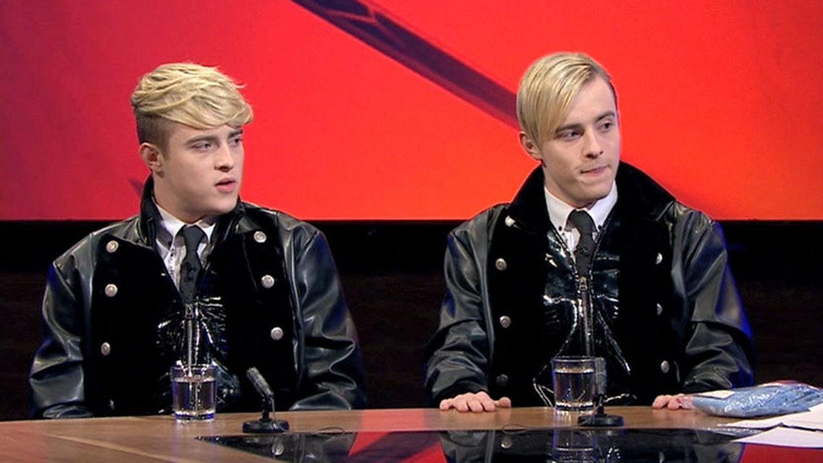 BBC One - The Nolan Show, Series 2, Episode 3, Jedward burst onto the ...
