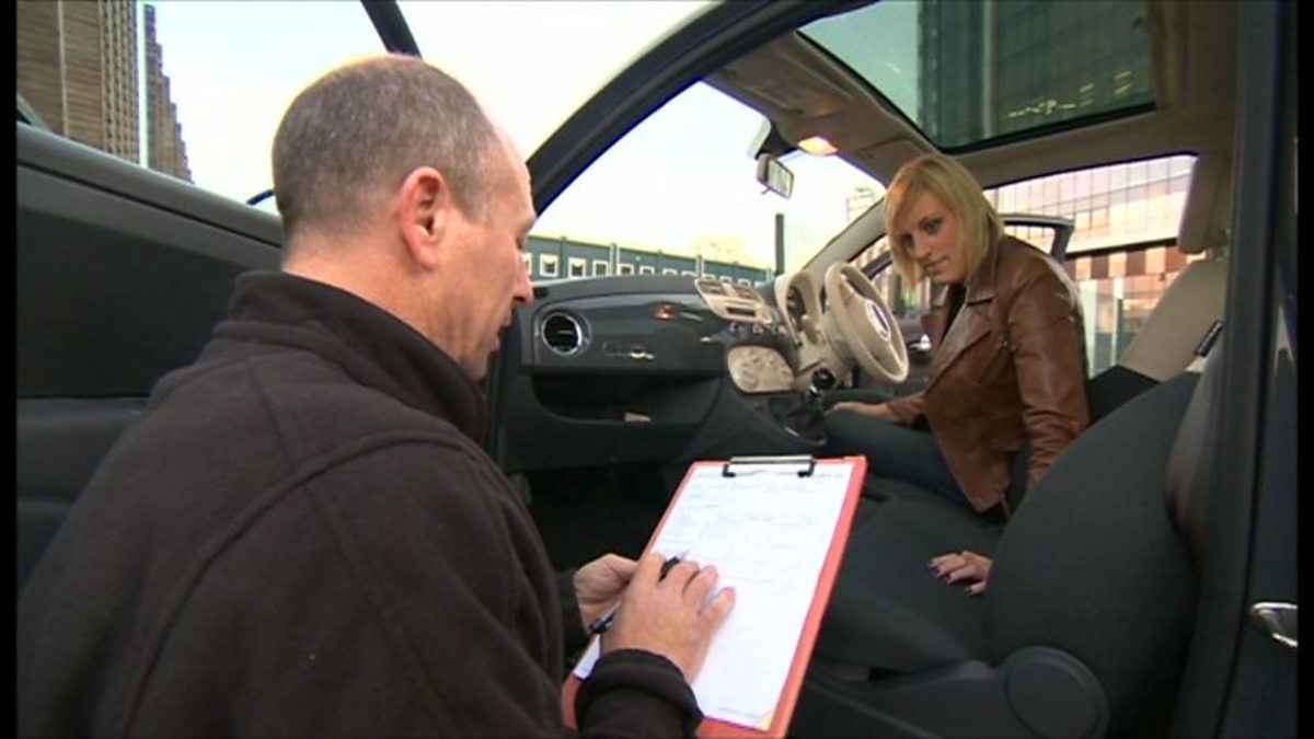 BBC One - Breakfast, 20/12/2012, Steph puts her driving skills to the test