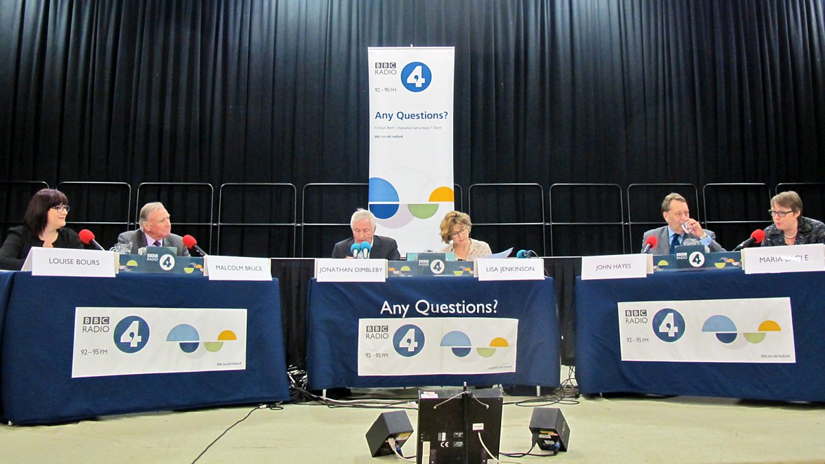 BBC Radio 4 - Any Questions?, Louise Bours MEP, Sir Malcolm Bruce MP ...