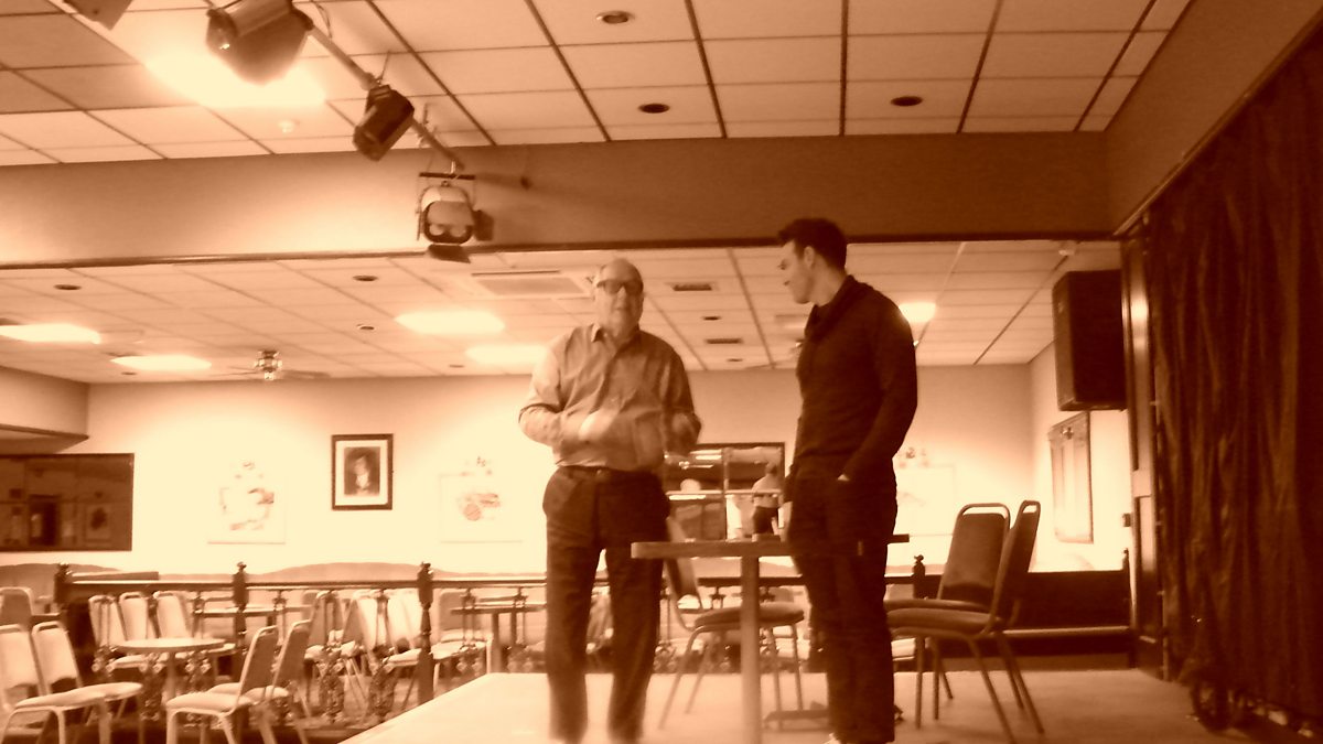 BBC Radio Scotland - Andy and Des on the stage where Andy's comedy ...