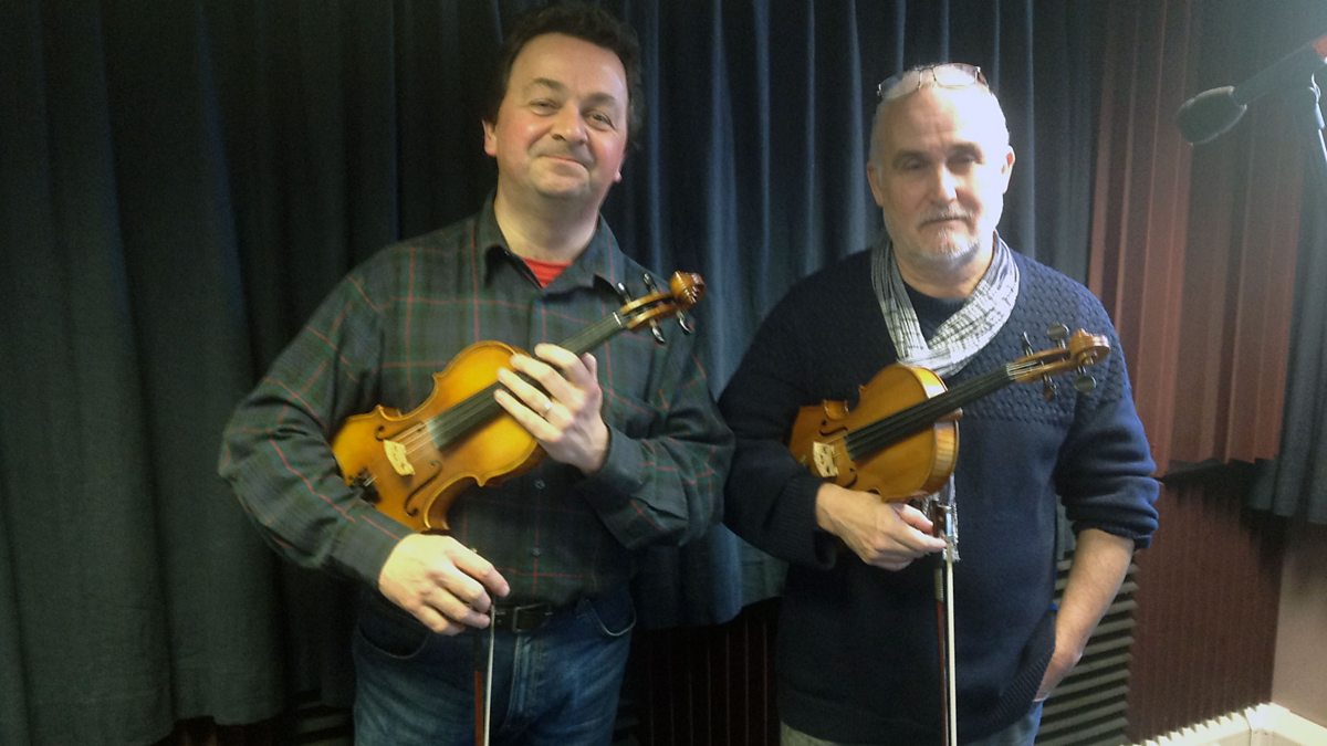 BBC Radio Cymru - Sesiwn Fach, 25/01/2015, Stephen Rees a Huw Roberts ...