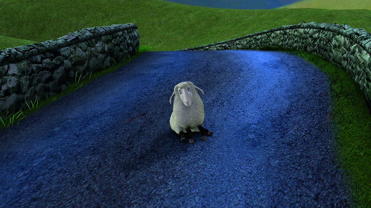 S4C - Sam Tân, Cyfres 6, Dafad ar y Ffordd