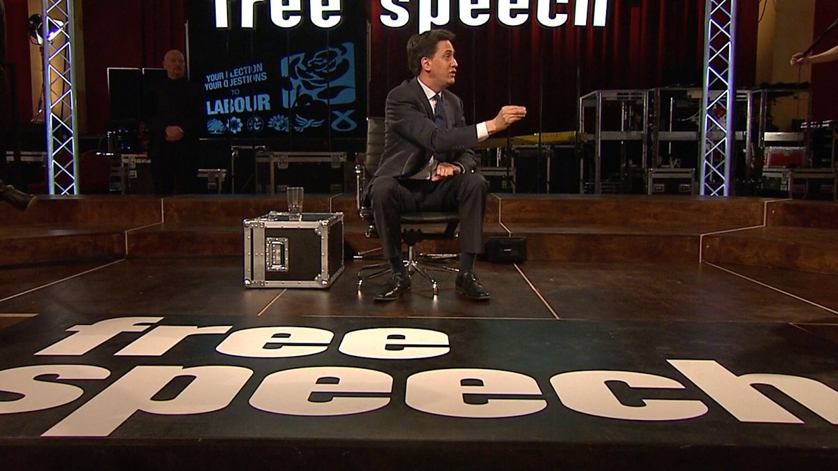 BBC Three - Free Speech, Series 4, I'm Ed Miliband, Ask Me Anything, Ed ...