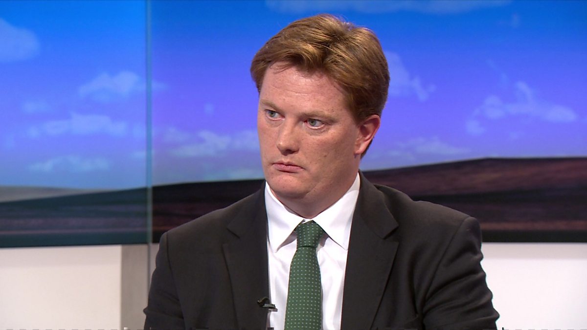 BBC Two - Daily Politics, 14/04/2015, Alexander on Tory and Lib Dem ...