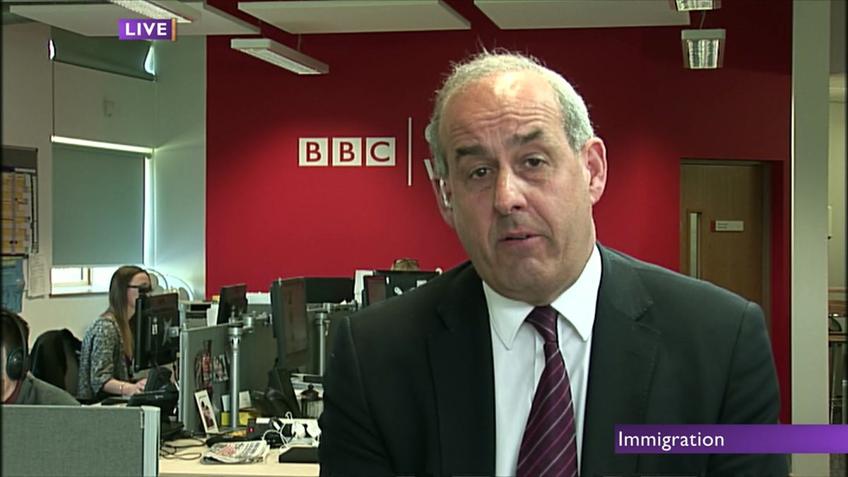 BBC Two - Daily Politics, 28/04/2015, Hanson on Labour immigration plans