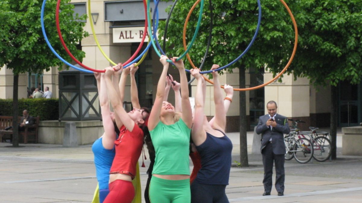 BBC Arts - Get Creative - Flashmob - what a feeling!