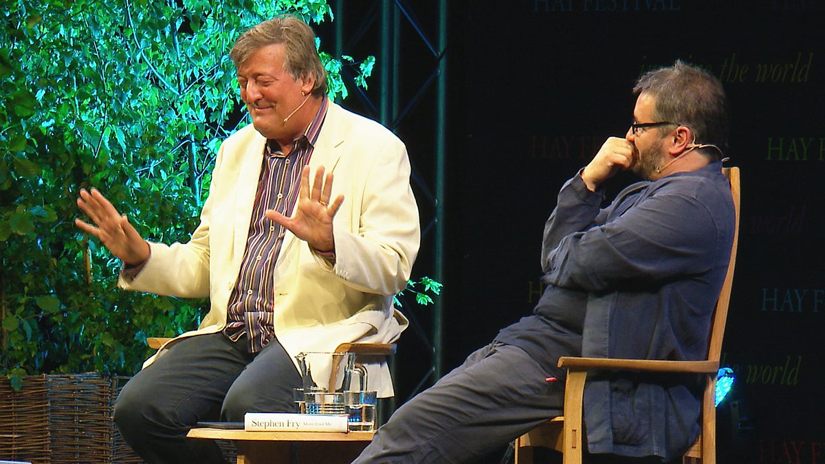BBC Arts - Hay Festival, 2015, Stephen Fry on the Queen Mother's new ...